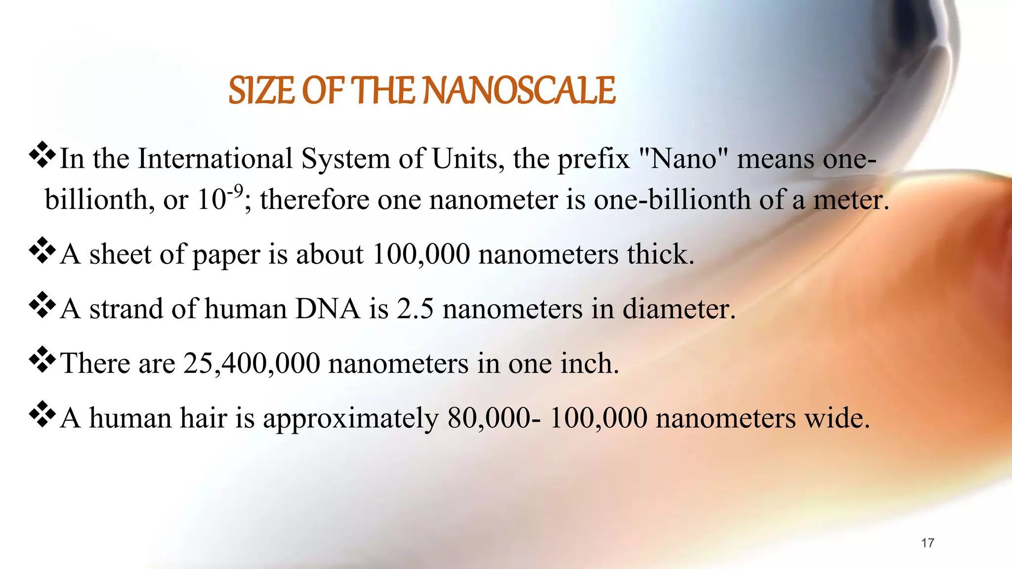 Nanoscale, nanotechnology | PPTX