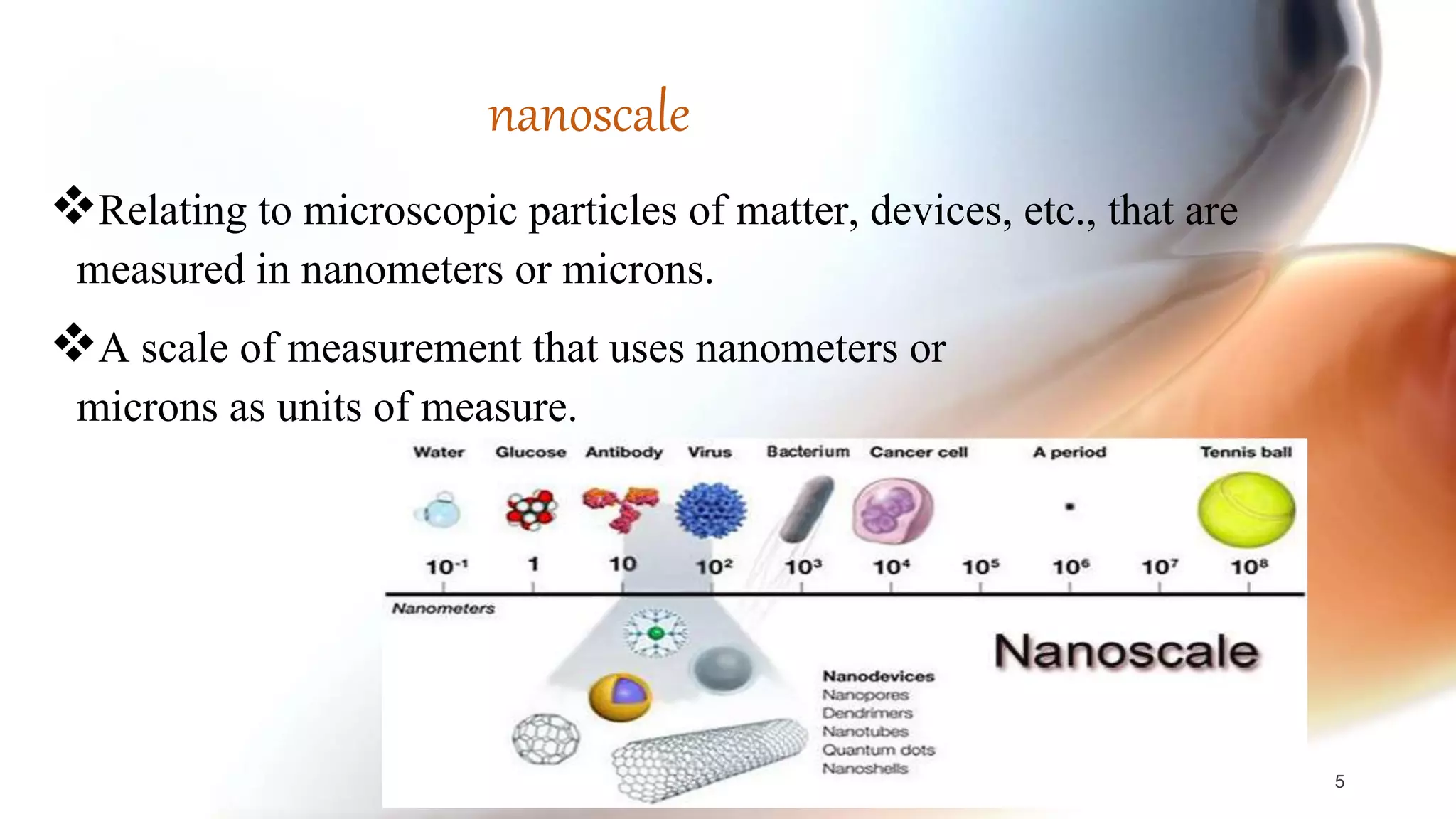 Nanoscale, nanotechnology | PPTX