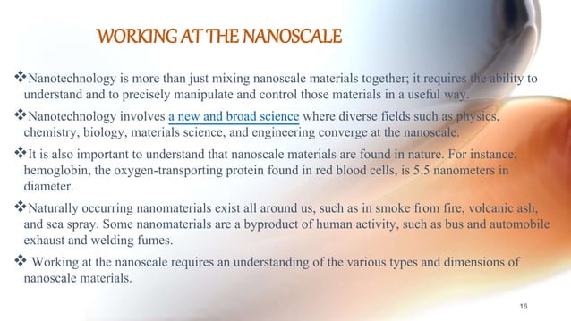 Nanoscale, nanotechnology | PPTX
