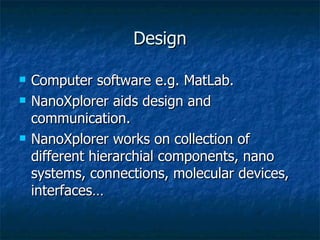 Nanoscale Devices Presentation | PPT
