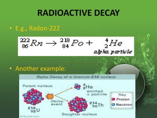 Radiation basics and radiation damage | PPTX