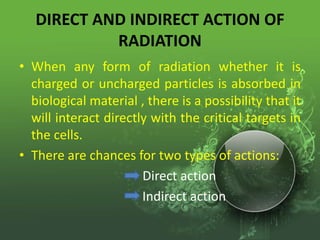 Radiation basics and radiation damage | PPTX