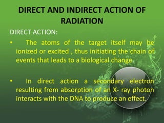 Radiation basics and radiation damage | PPTX