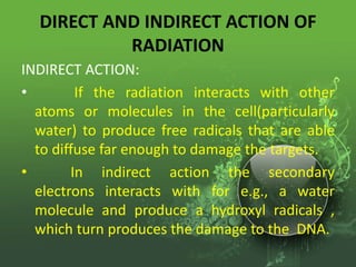 Radiation basics and radiation damage | PPTX