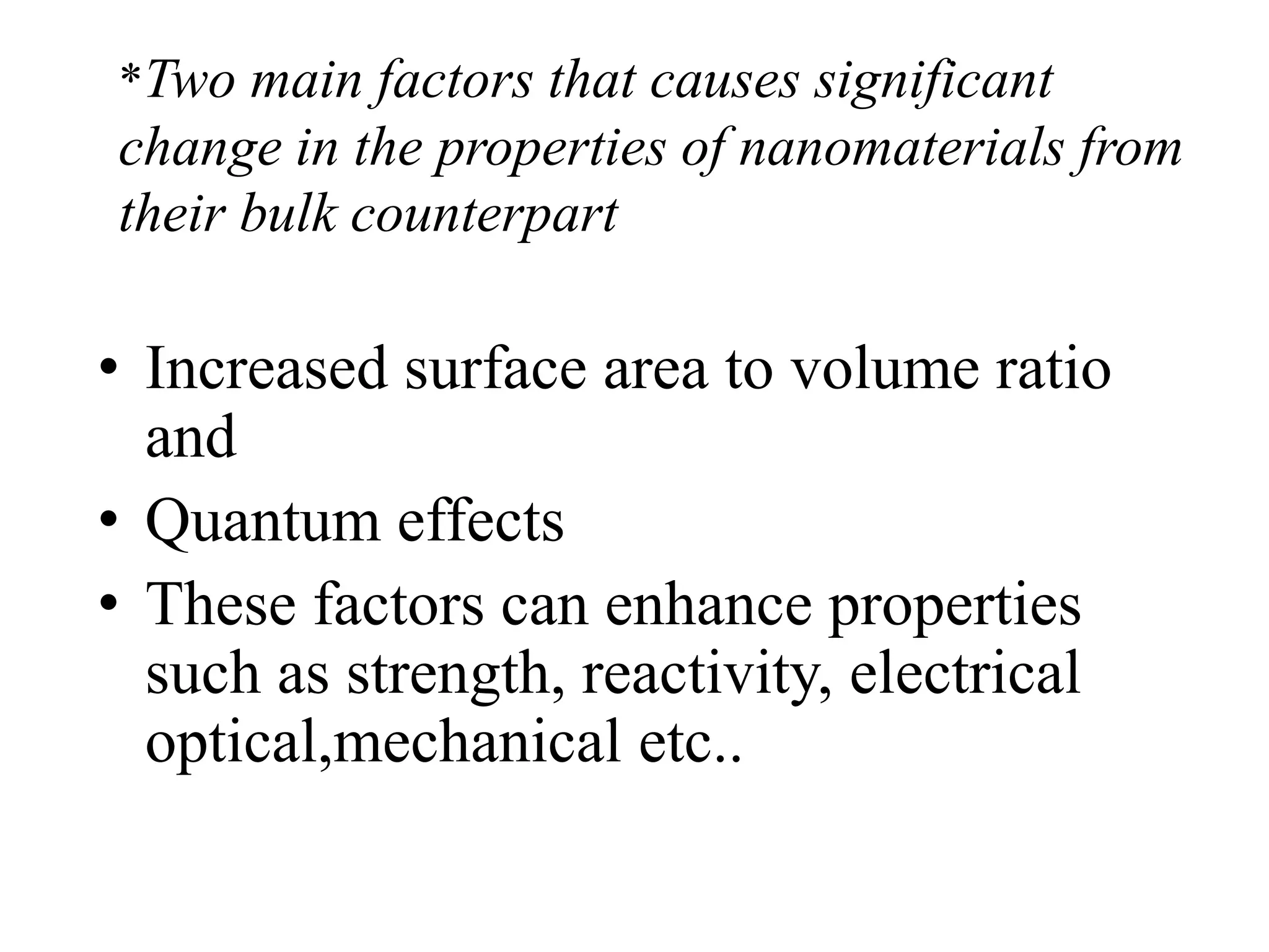 Nanoscience and nanotechnology | PPTX