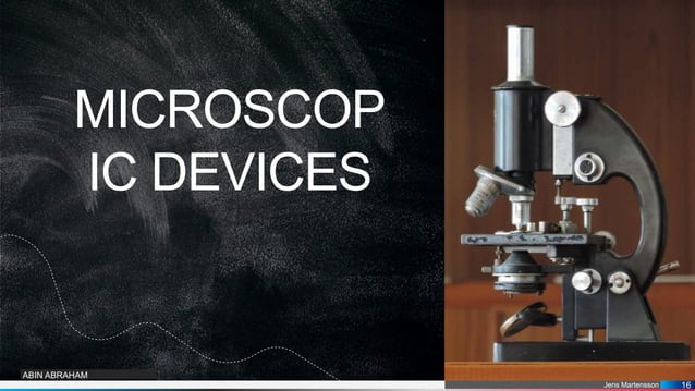 Nanoscience and nanotechnology and microscopic devices | ABIN ABRAHAM | PPT