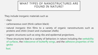 Biomimetics Nanoscience and technology ppt | PPTX