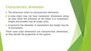 Nanoscience an expanding horizon | PPTX | Chemistry | Science