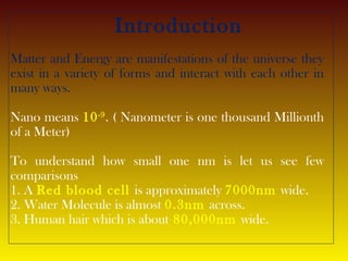Nano science _technology | PPT