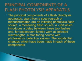 Nanosecond photolysis | PPT