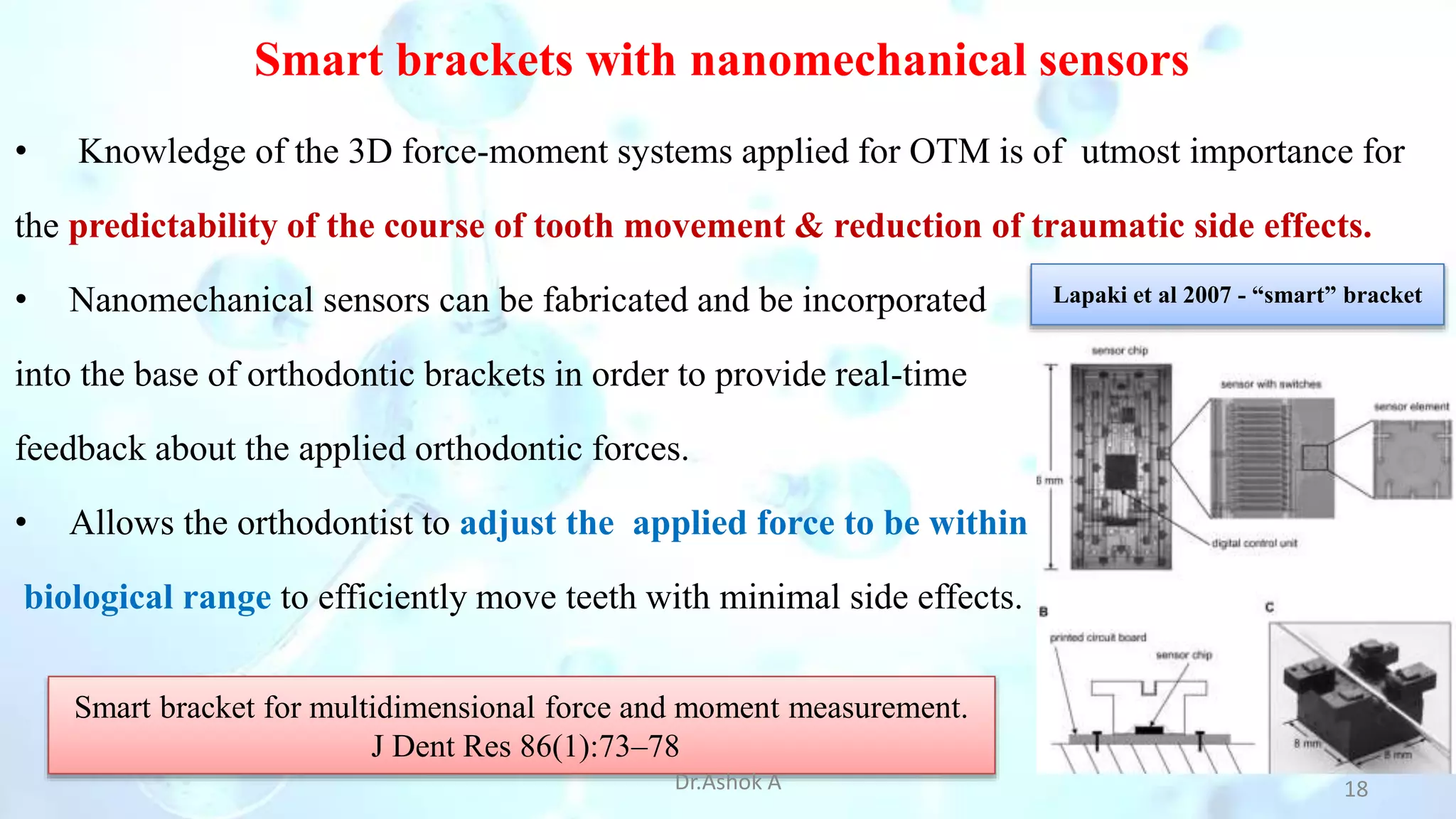 Application of Nanotechnology in Orthodontics | PPTX