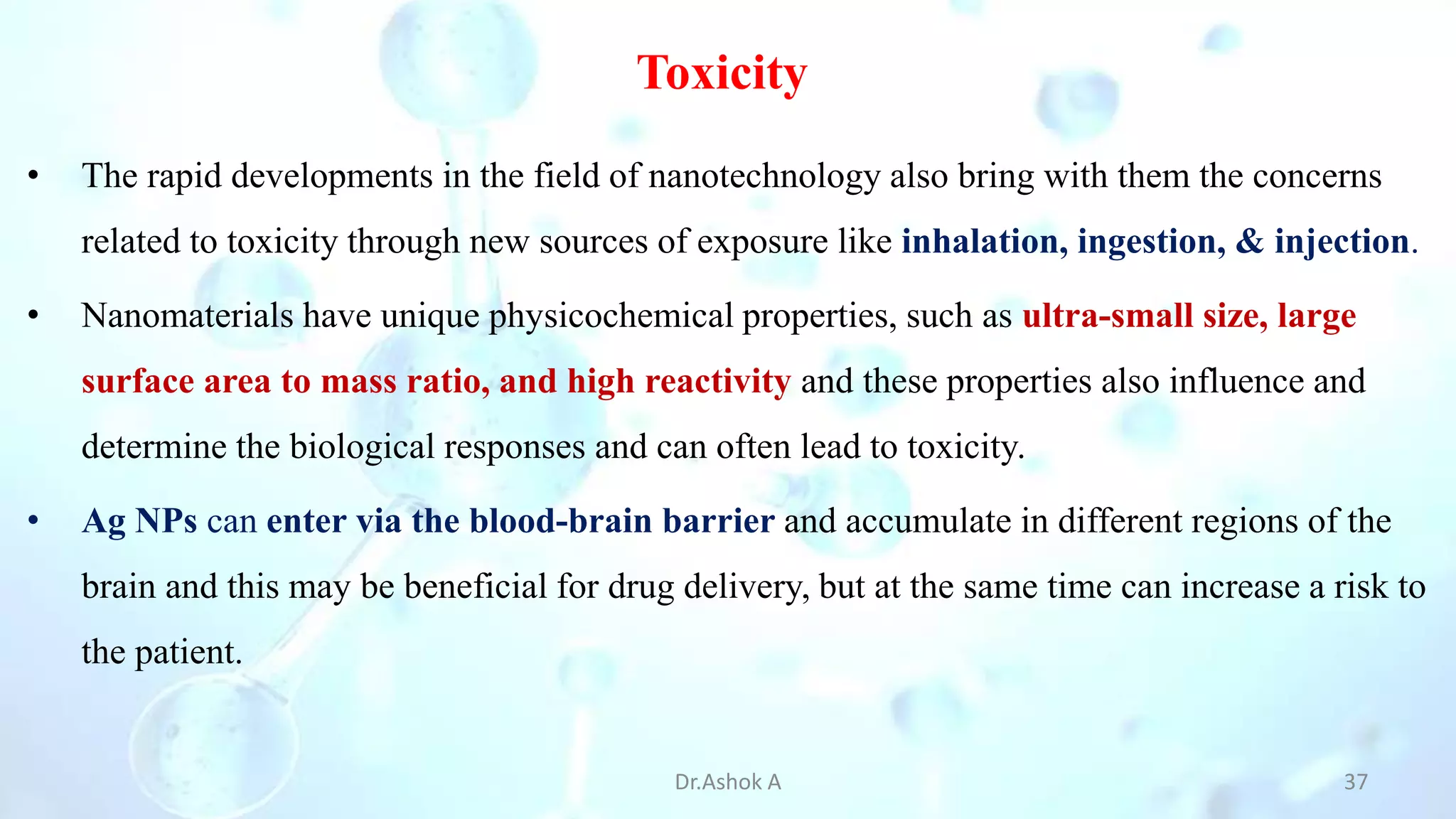 Application of Nanotechnology in Orthodontics | PPTX