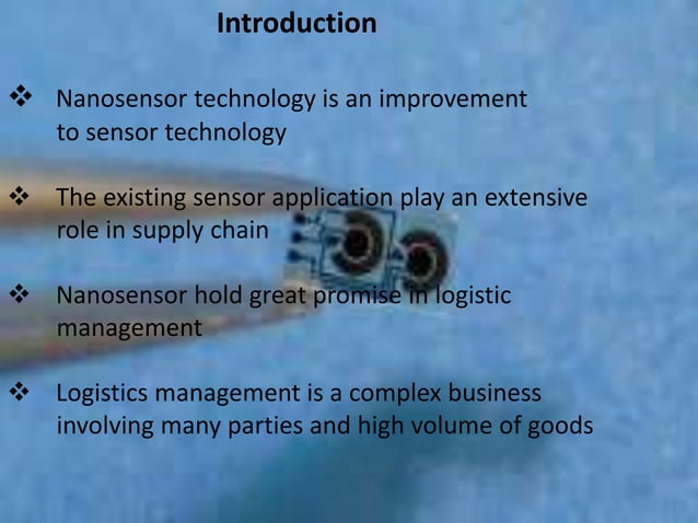 Nano sensor | PPT