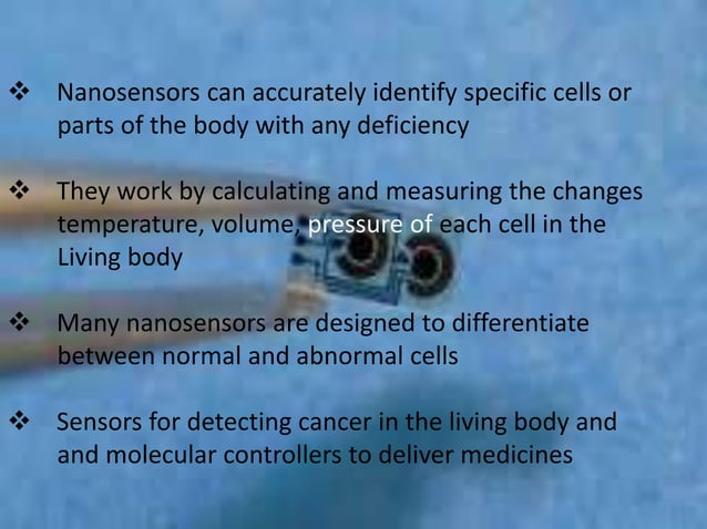 Nano sensor | PPT