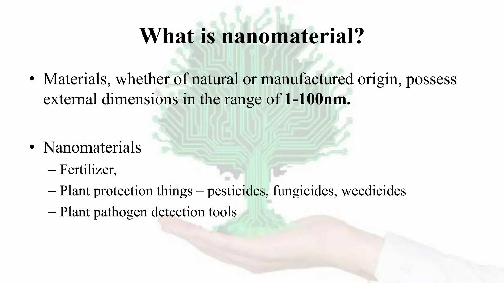 Nanosensor technology in agriculture ppt.pptx