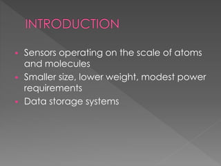 Nano sensors with their applications | PPTX
