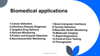 Nanosensors and its applications. pptx | PPTX