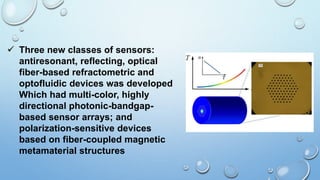 Nanosensors basics, design and applications | PPTX
