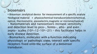 Nanosensors basics design and applications.pptx