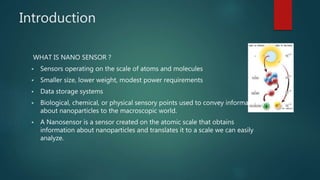 Nano sensors Technology | PPTX