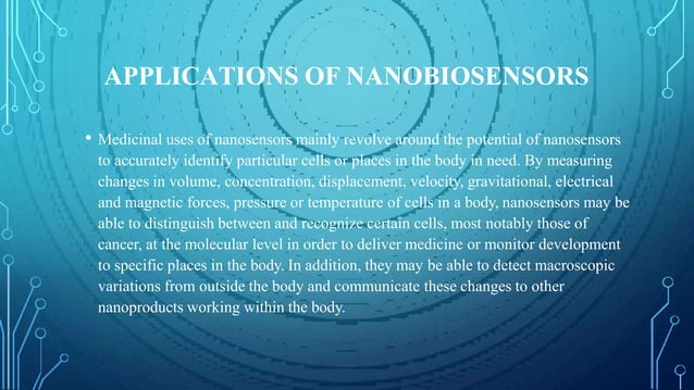 Nanosensors ppt.pptx | Chemistry | Science