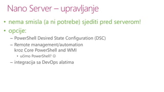 Open Cloud BBQ - Nano Server | PPT