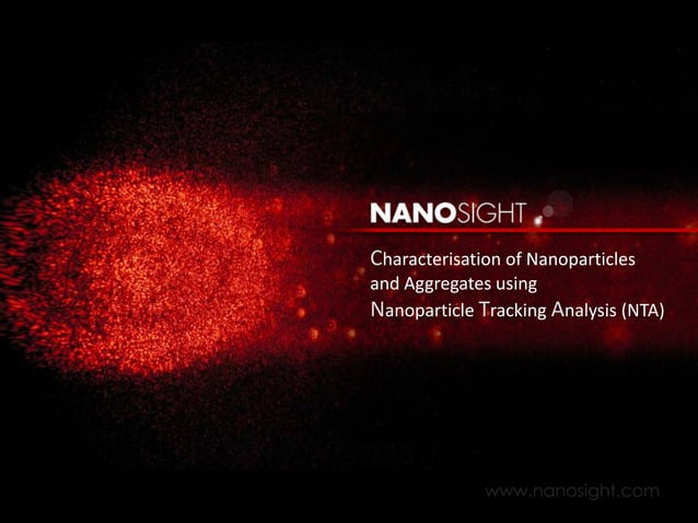 Nanoparticle Tracking Analysis (particle by particle technique) | PPTX