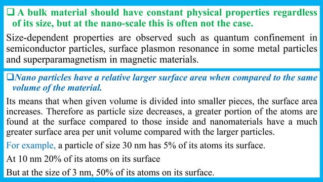 Nanostructure And Surface Modification Pptx Chemistry Science