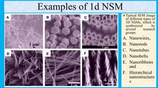 Nanostructure and surface modification | PPTX