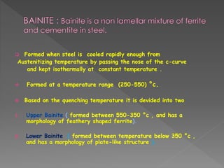 Nano structured bainite | PPT