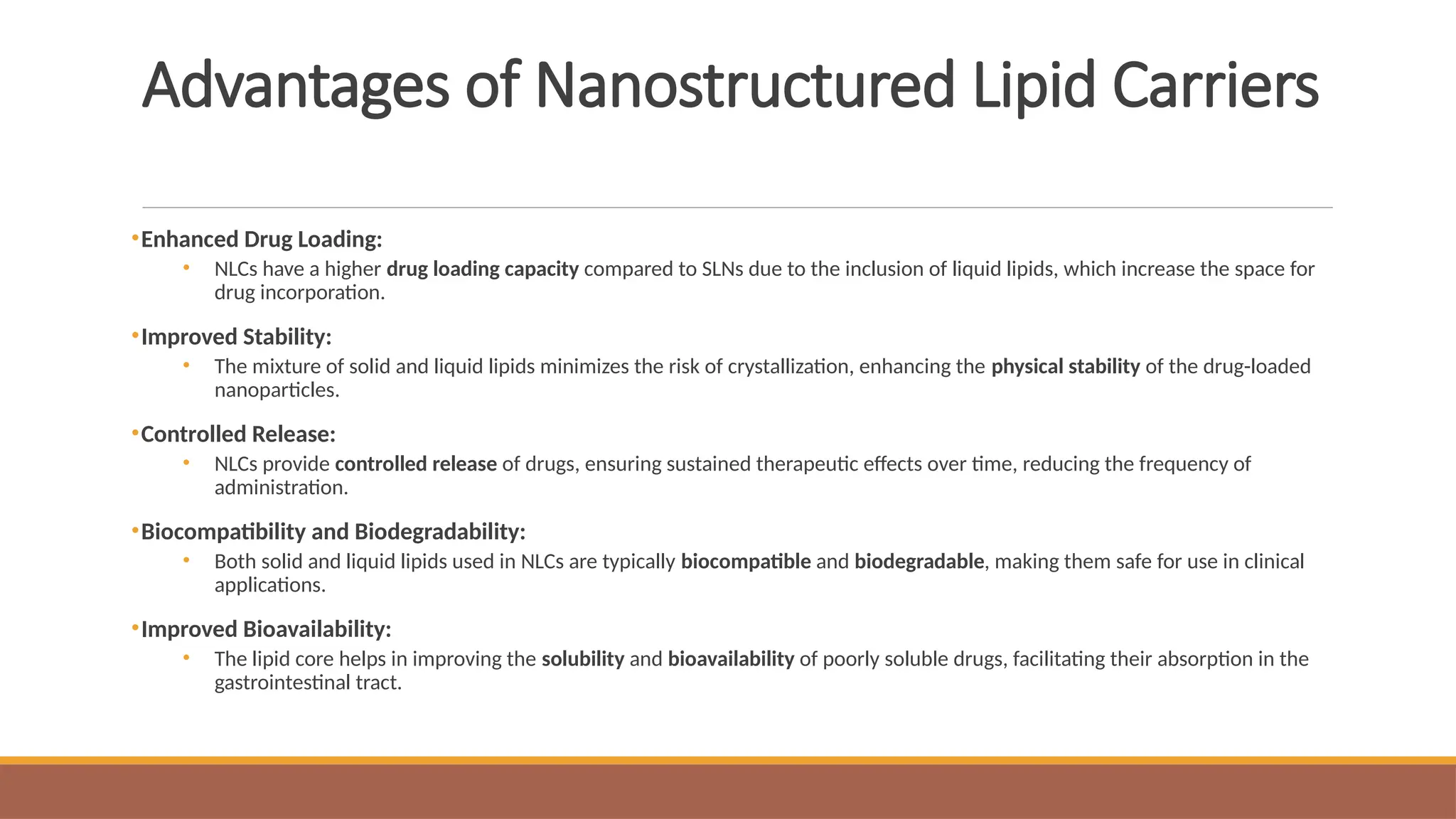 Nanostructured lipid carriers (NLCs).pptx