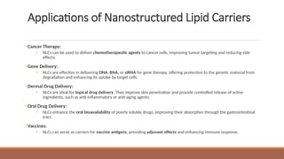 Nanostructured lipid carriers (NLCs).pptx