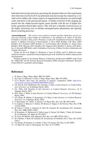 Nanostructured materials for magnetoelectronics | PDF | Chemistry | Science