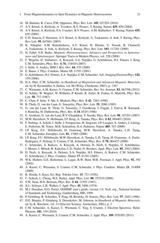 Nanostructured materials for magnetoelectronics | PDF | Chemistry | Science