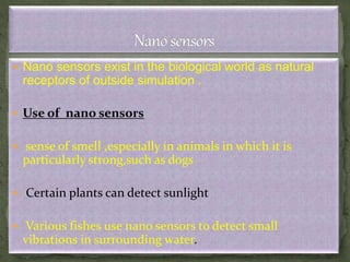 Nanosystems in nature | PPTX | Chemistry | Science