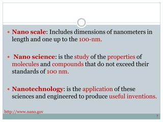 Nanotechnology presentation | PDF