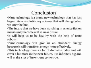 Nanotechnology | PPT