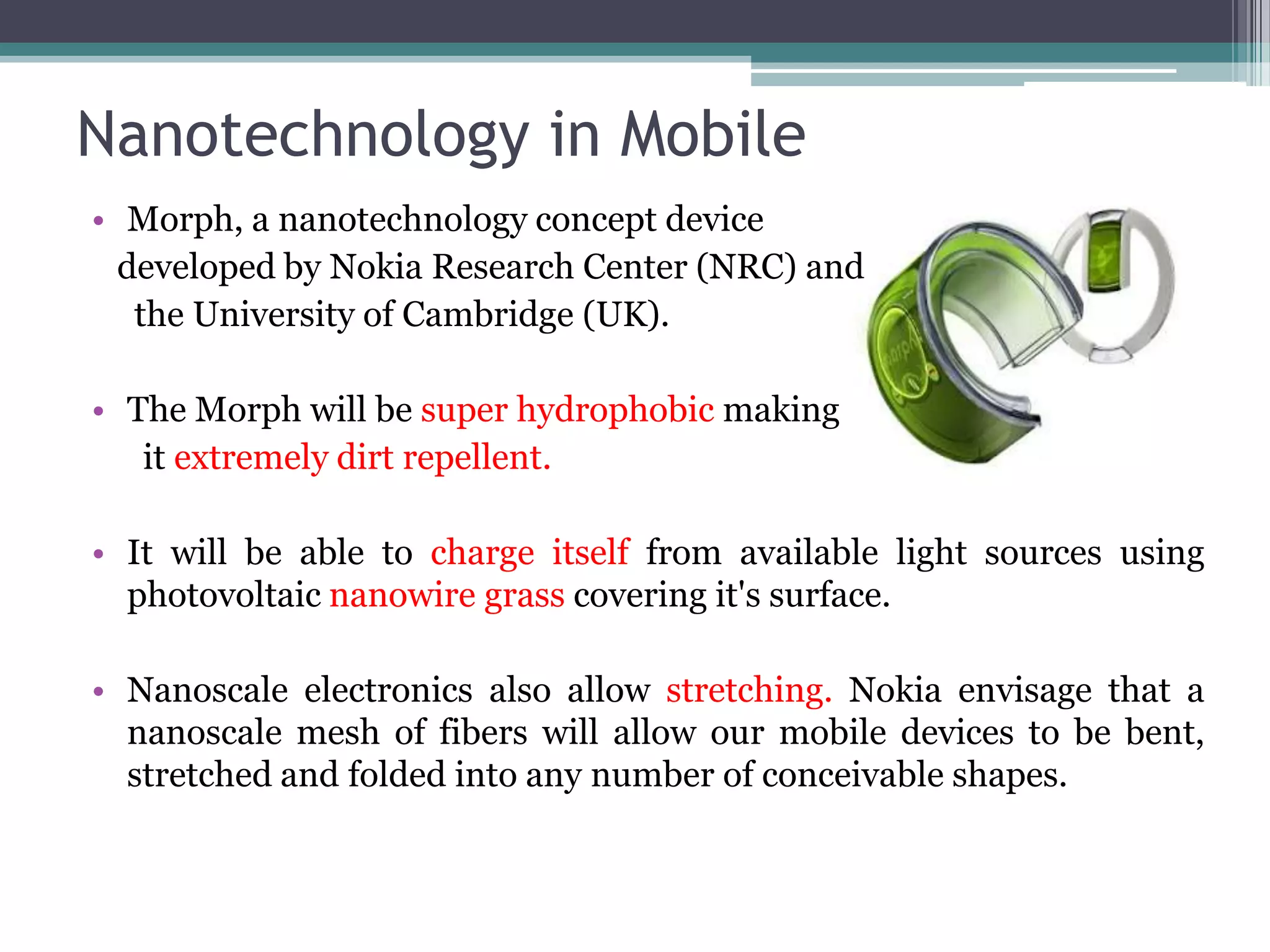 Nanotechnology ppt | PPTX