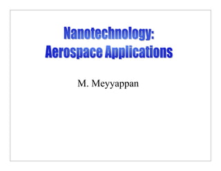 Nano tech applications in aerospace | PDF