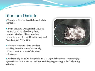 Nano Technology in Civil Engineering | PPTX