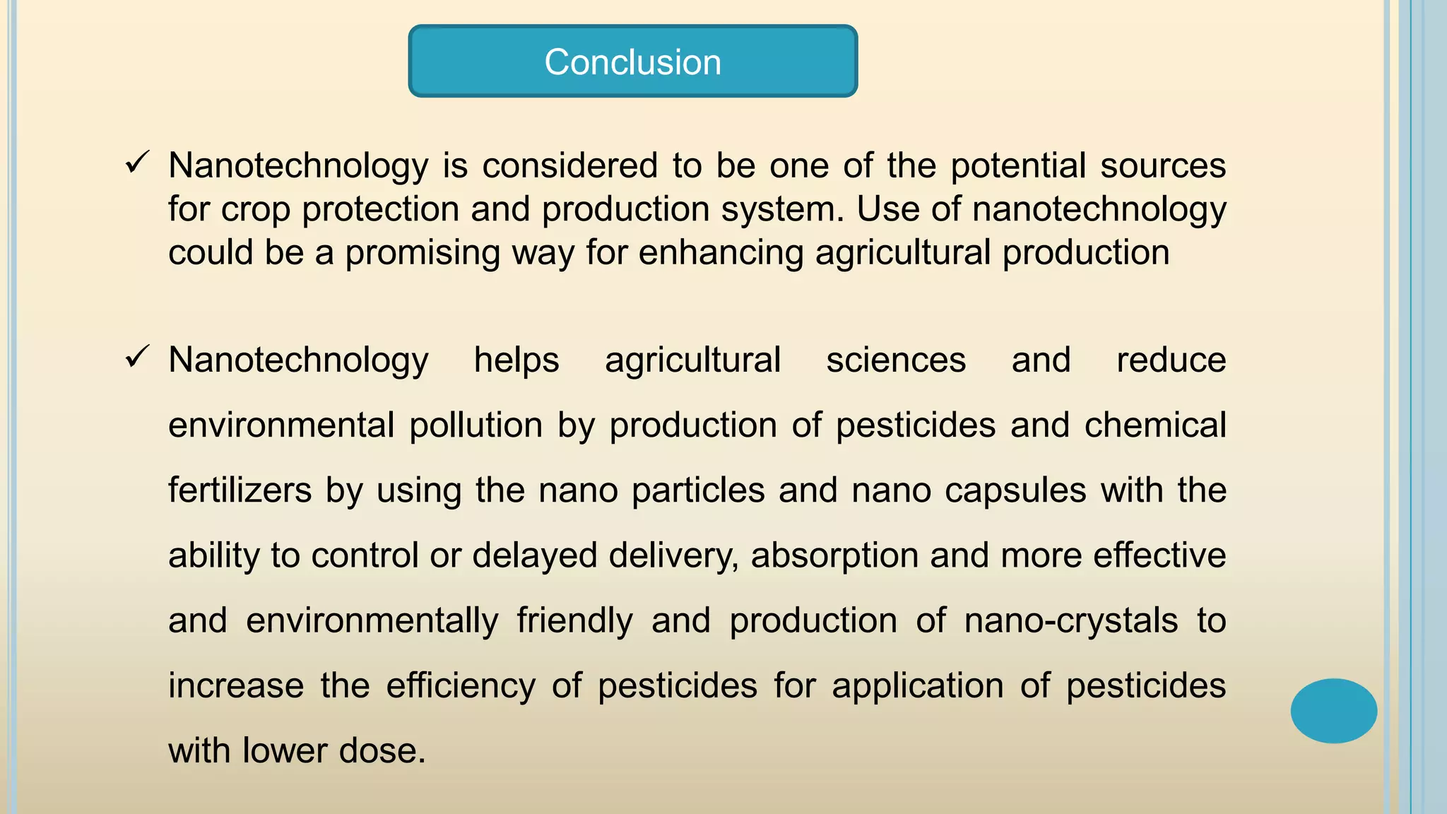 Nanotech in plant pathology | PPTX | Gardening | Home & Garden