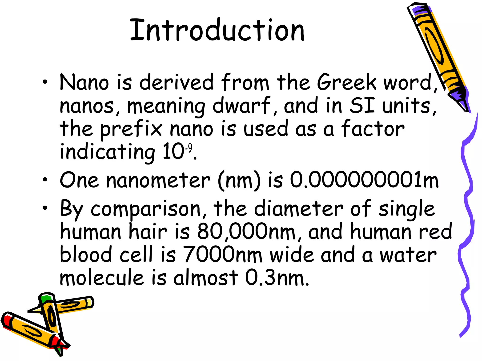 Presentation on Nanotechnologies and it's future aspects. | PPT