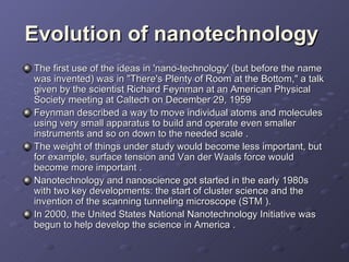 Nanotechnology | PPT | Science
