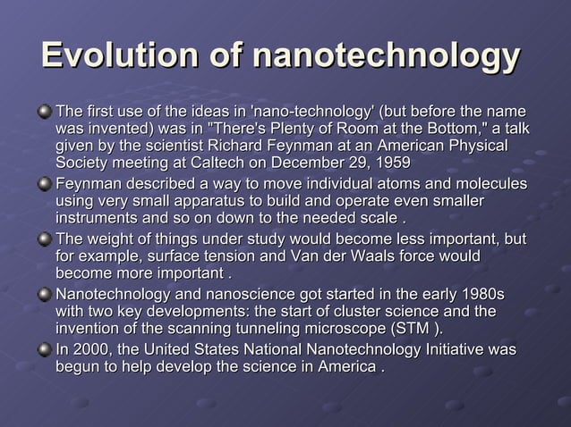 Nanotechnology | PPT