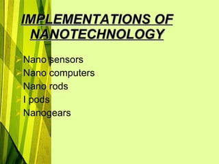 Nanotechnology | PPT