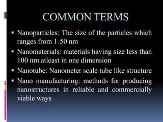 Nanotechnology | PPT