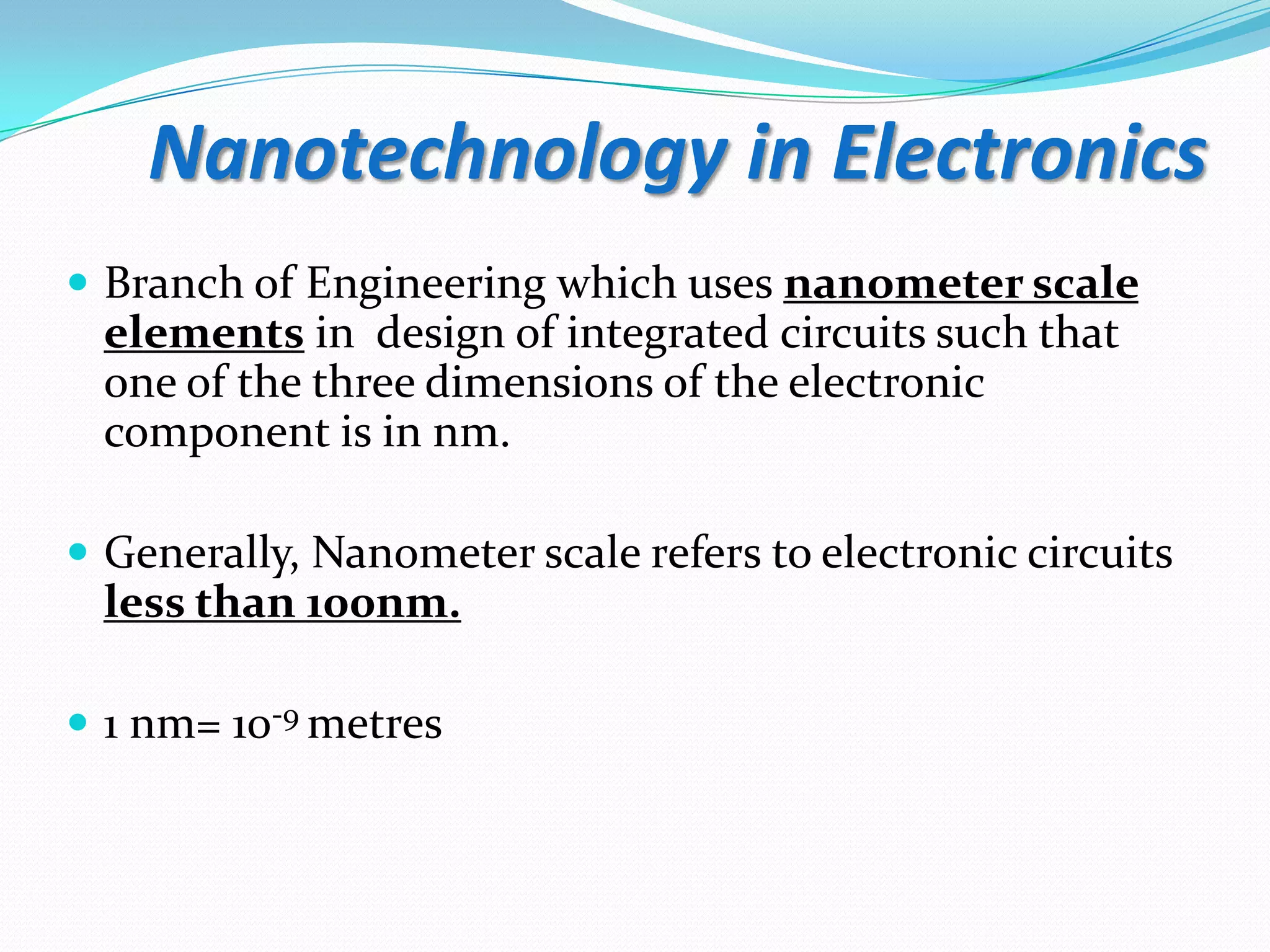 Nanotechnology | PPTX