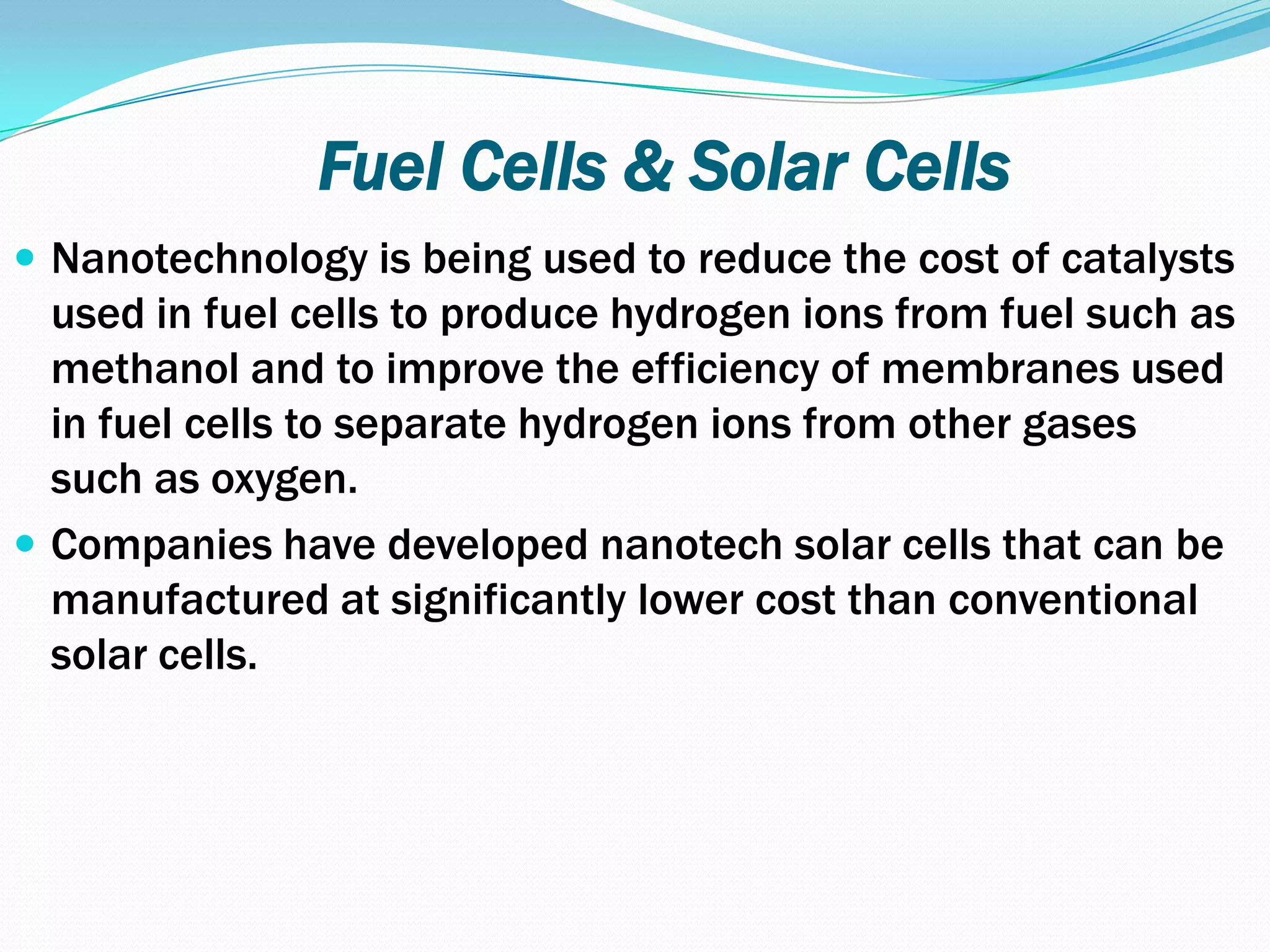 Nanotechnology | PPTX