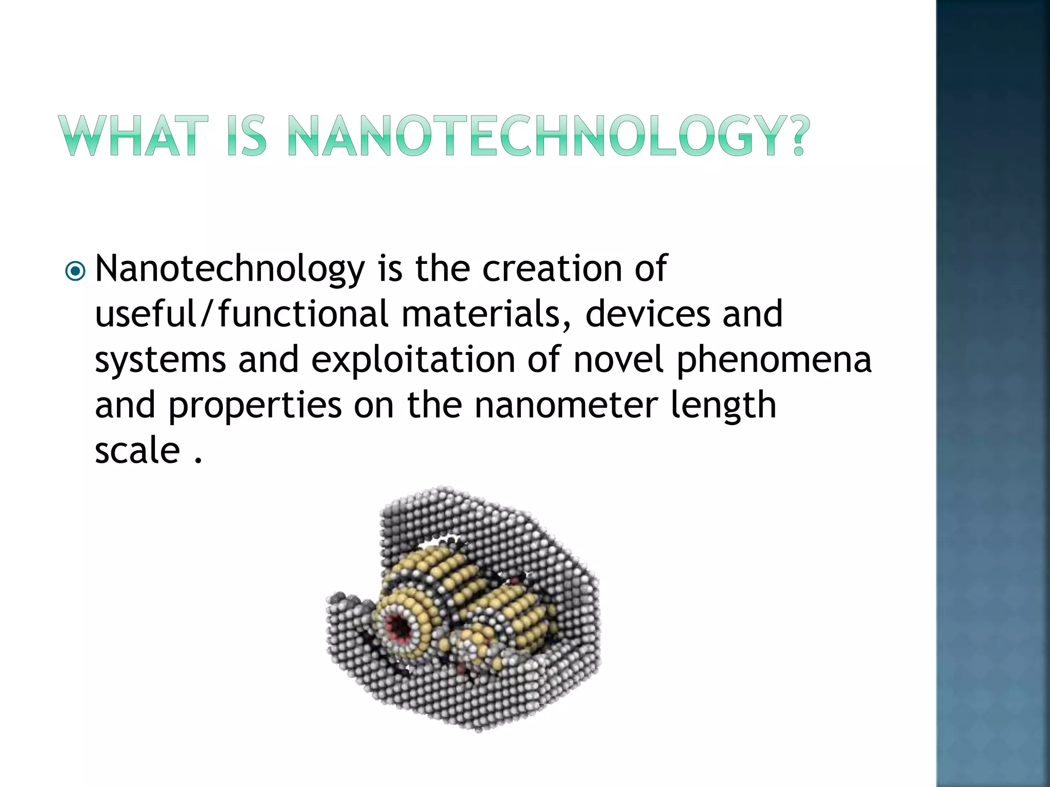 Nano technology | PPTX | Physics | Science