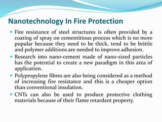 Application Of Nanotechnology In Civil Engineering | PPTX